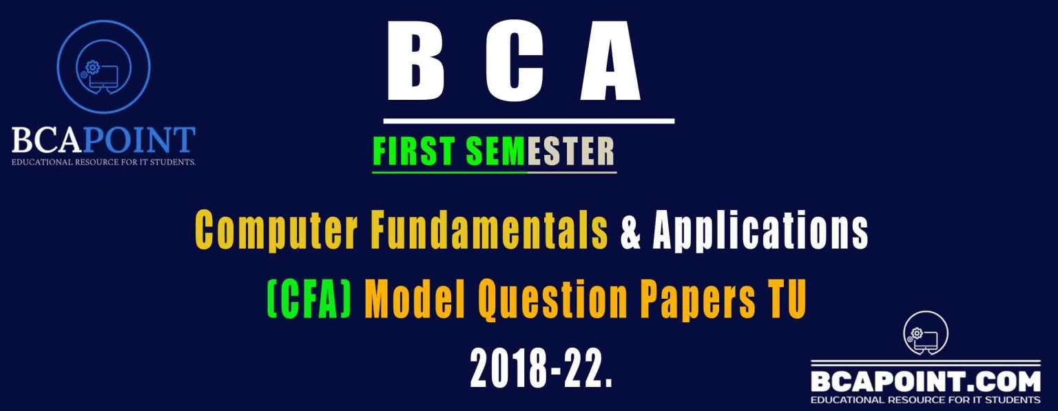 BCA First Semester Old Questions