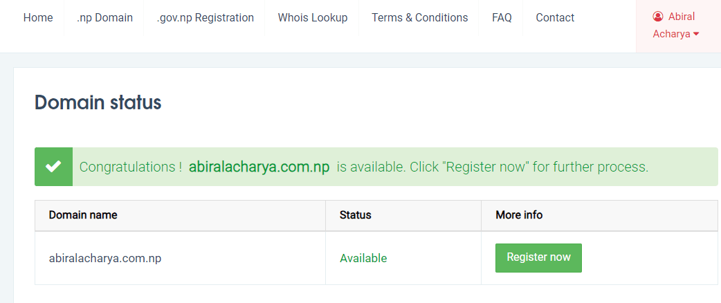Get .com.np domain for Free: A Step-by-Step Guide - BCA NOTES : BCAPOINT